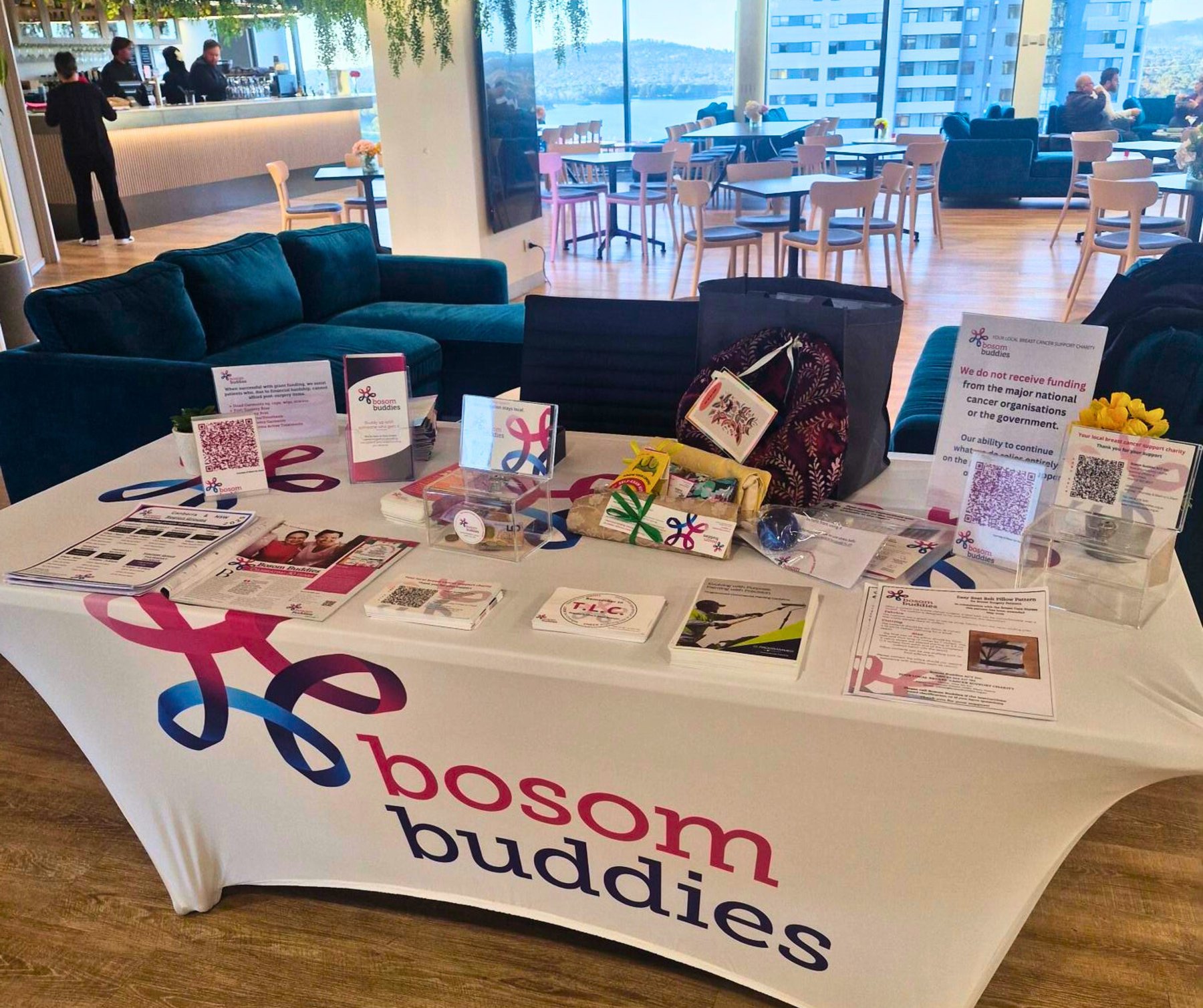 Canberra Paint Team gives back with Bosom Buddies